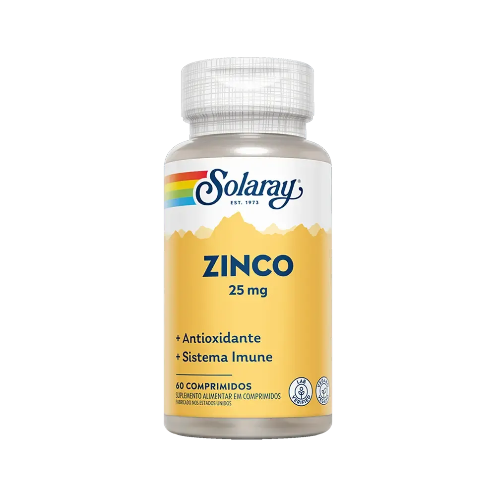 Zinco 25 mg (VEGANO) - Solaray